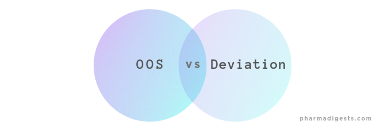 Difference Between OOS and Deviation - Pharma Digests