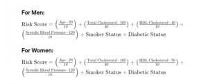 Framingham Risk Score Calculation - Pharma Digests